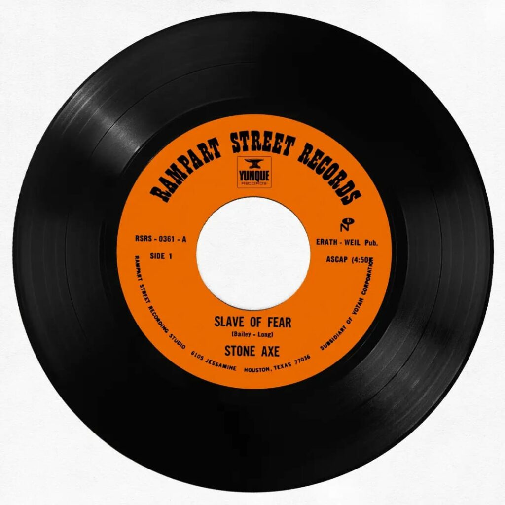 Stone Axe - Slave Of Fear / Snakebite (7" Vinyl) | Opaque Dynamo